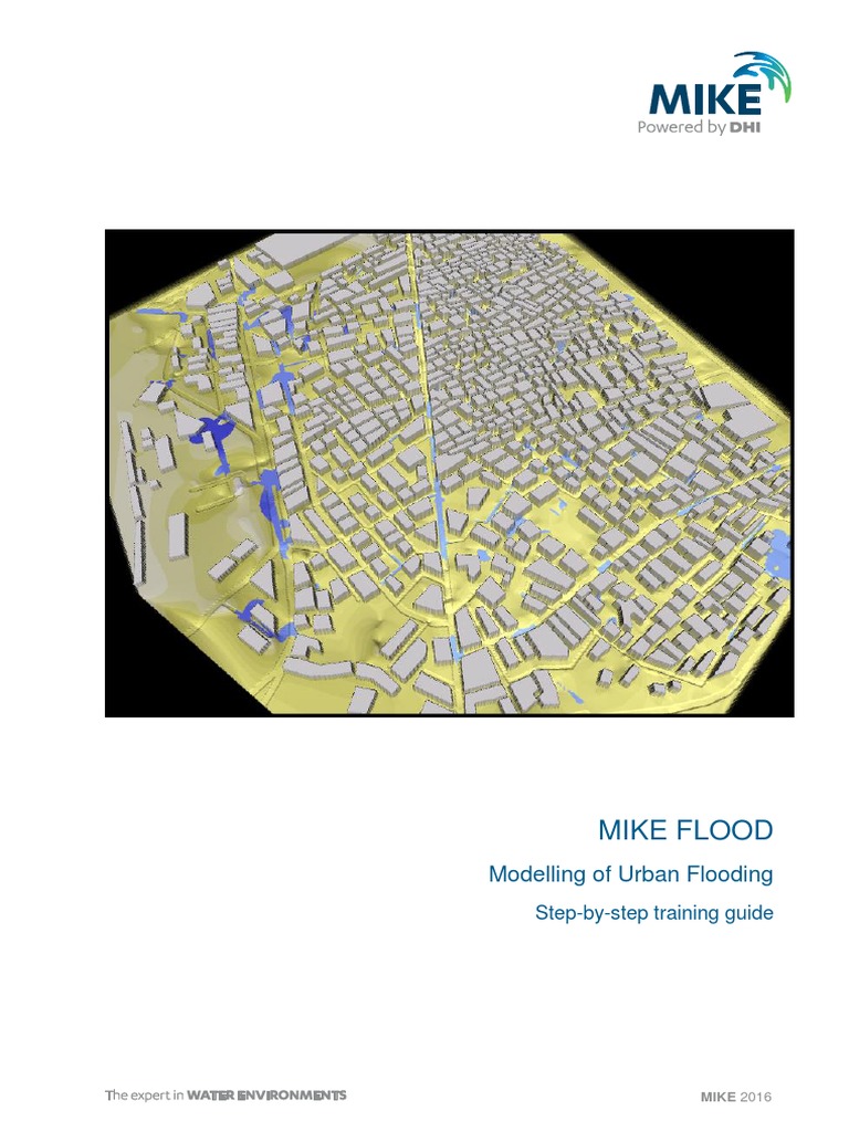 Mike Flood: Modelling of Urban Flooding | PDF | Menu (Computing) | Flood