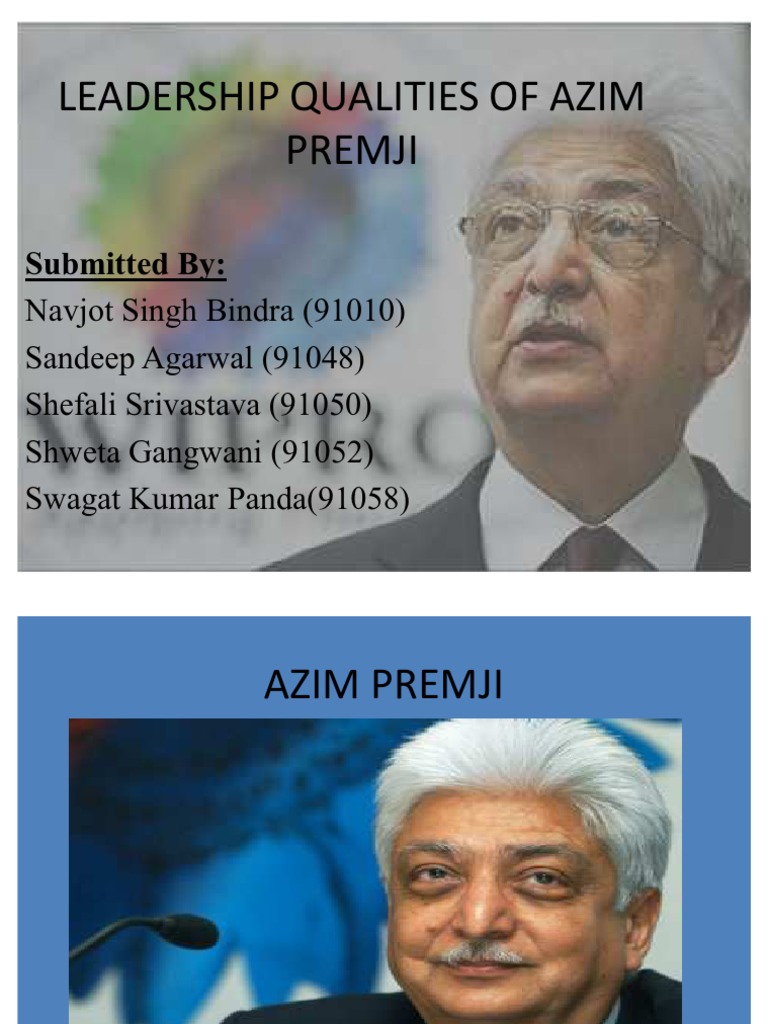 Azim Premji PDF | Download Free PDF | Economies | Business