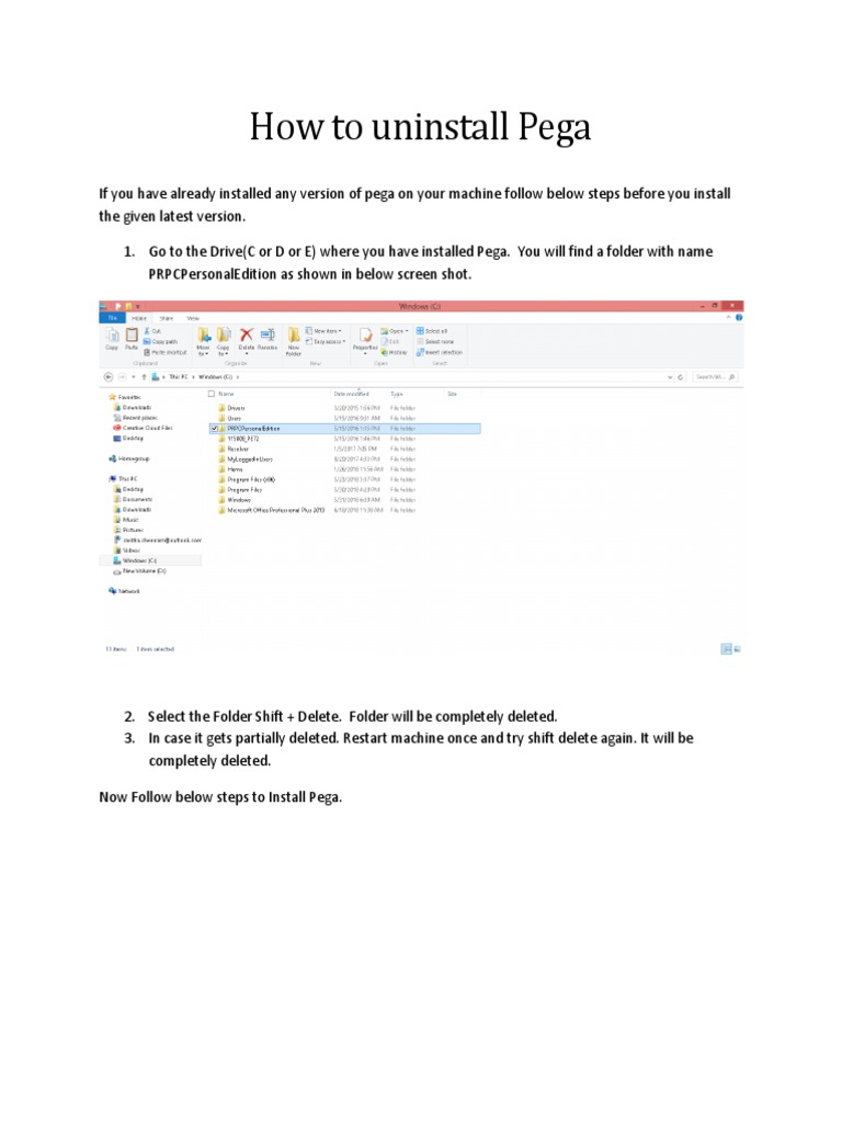 Pega Installation Guide | PDF | Login | User (Computing)