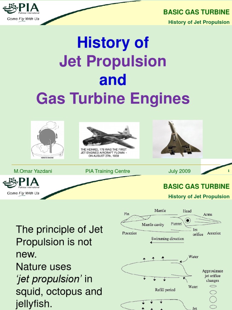 History of Jet Propulsion1 | PDF | Jet Aircraft | Jet Engine