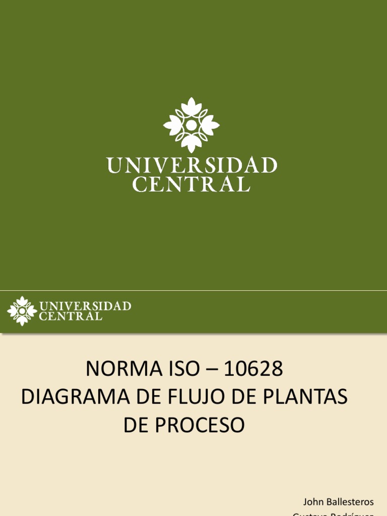 Norma ISO 10628: Diagramas de Flujo | PDF | Dibujo | Organización ...