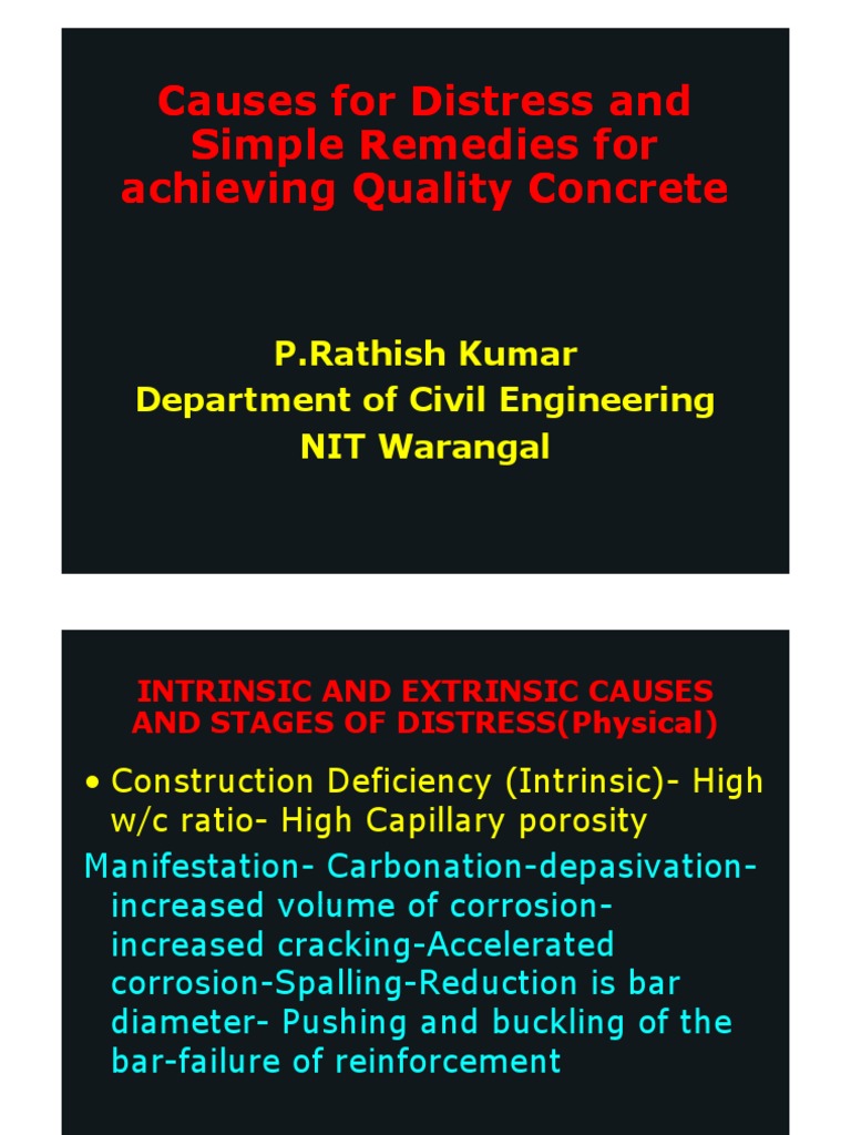 Causes For Distress and Causes For Distress and Simple Remedies For ...