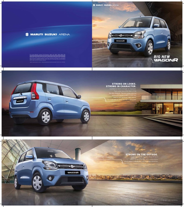 WagonR Brochure | Download Free PDF | Seat Belt | Android (Operating ...