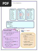 Present Simple Workshop | PDF | Languages | Language Arts & Discipline