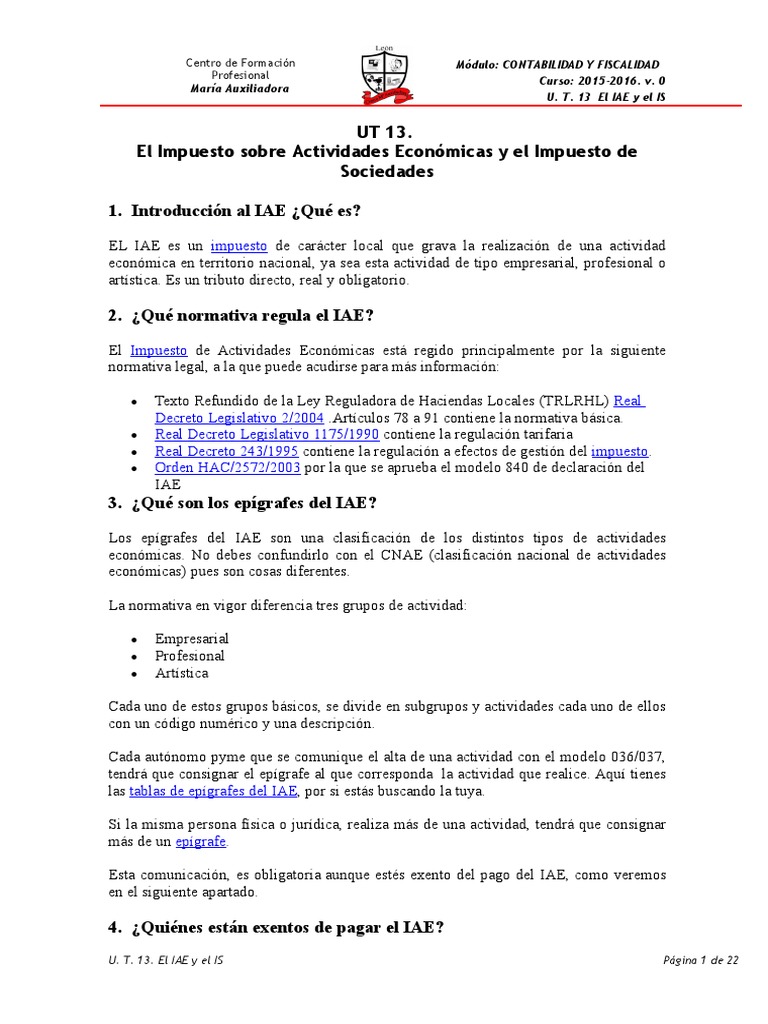 Ejercicos Iae Tema 13 | PDF | Estado de resultados | Contabilidad