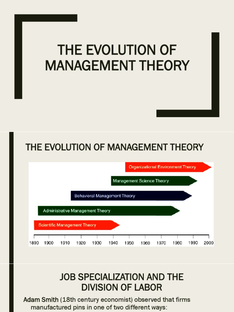 Overview of Management Theories | PDF | Employment | Cognition