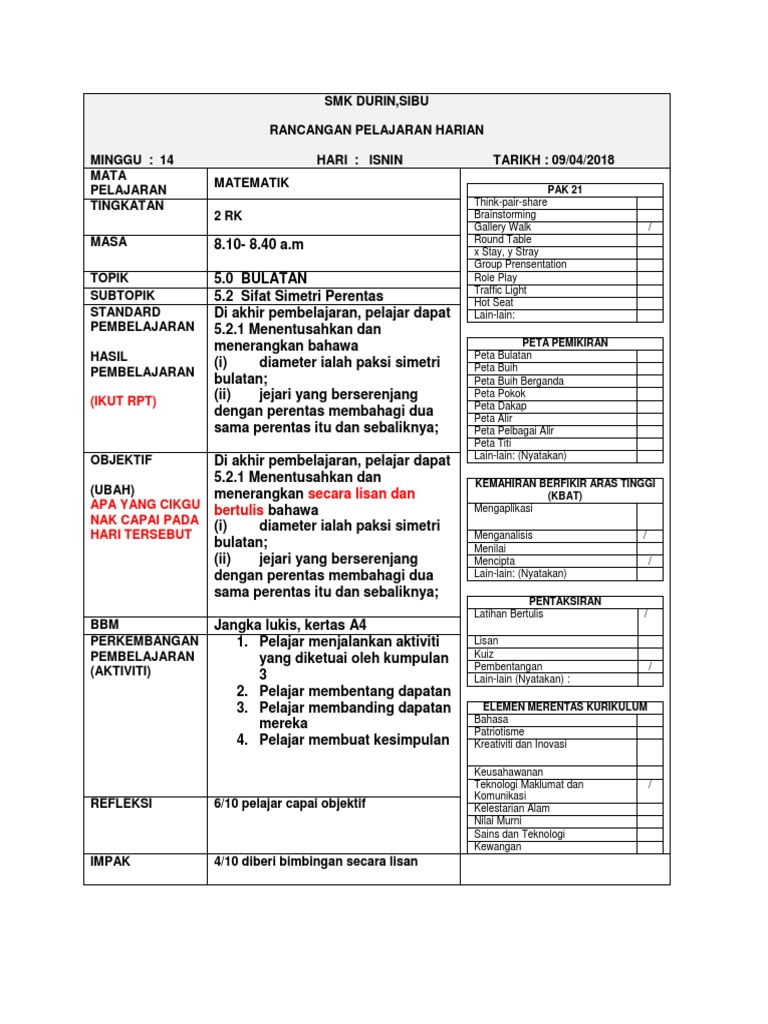 Contoh E-Rph Terkini | PDF