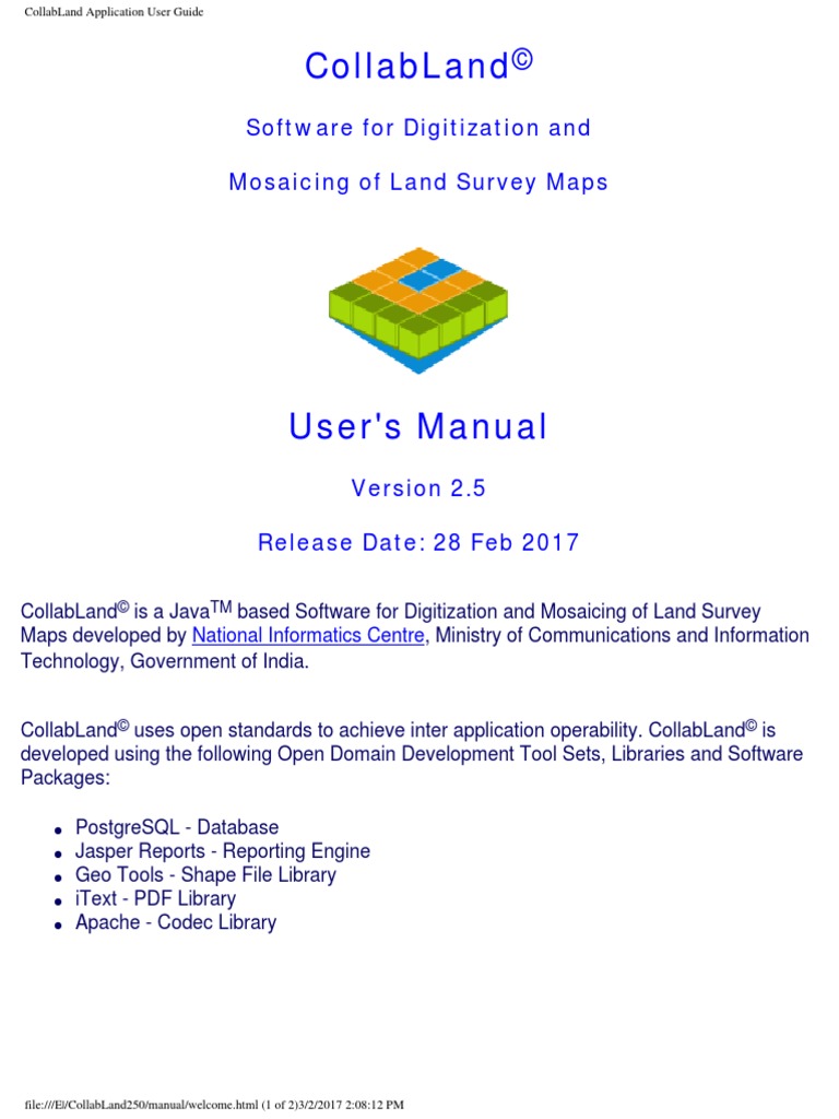 CollabLand Manual | PDF | Menu (Computing) | File Format