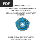 10 Program Pokok PKK Dan Penjelasannya | PDF