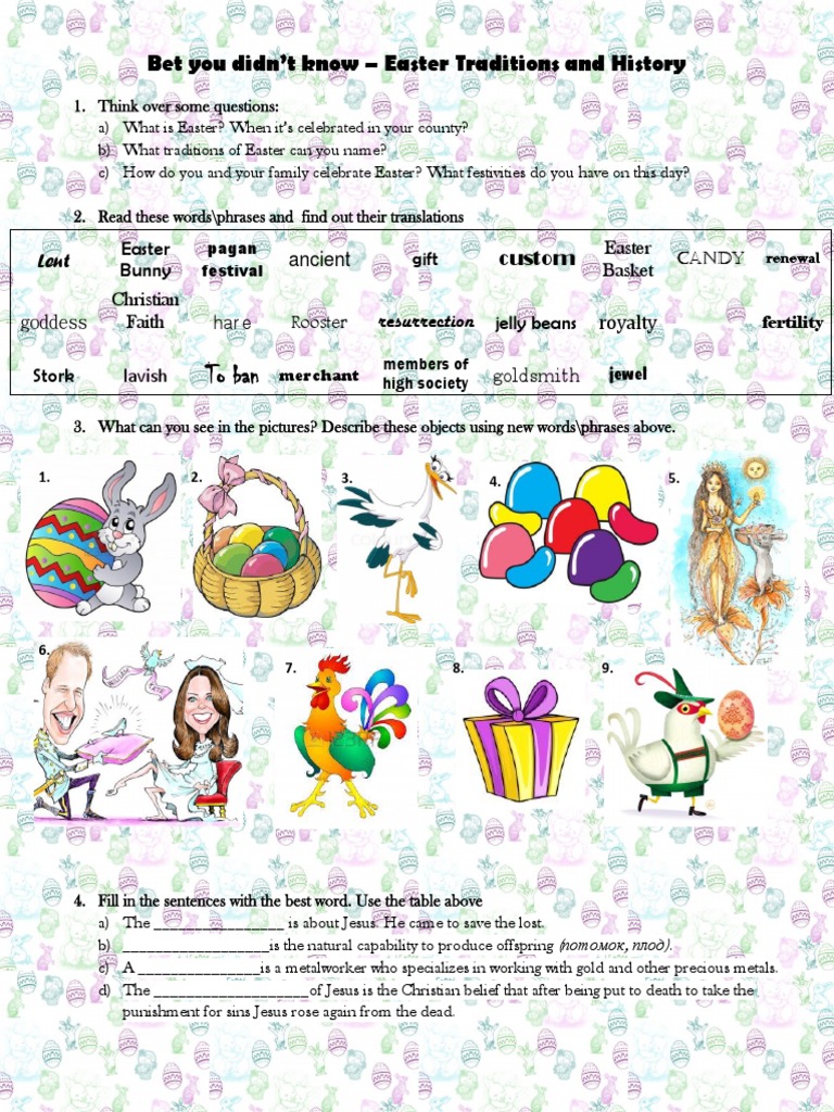 Scripts Bet You Didnt Know Easter | PDF | Easter | Easter Egg