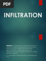 Factors Affecting Infiltration | PDF | Environmental Science | Natural Environment