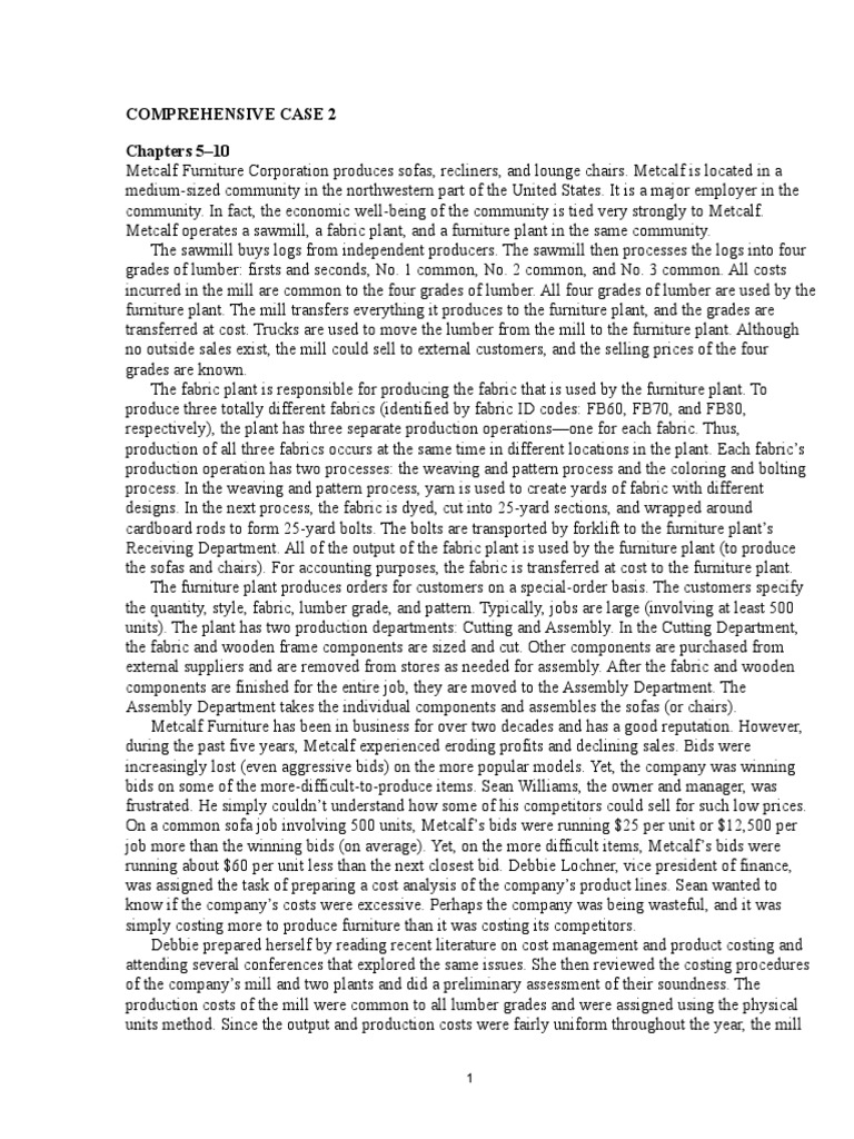 Comprehensive Case 2 Chapters 5-10 | PDF | Medicaid | Nursing Home Care