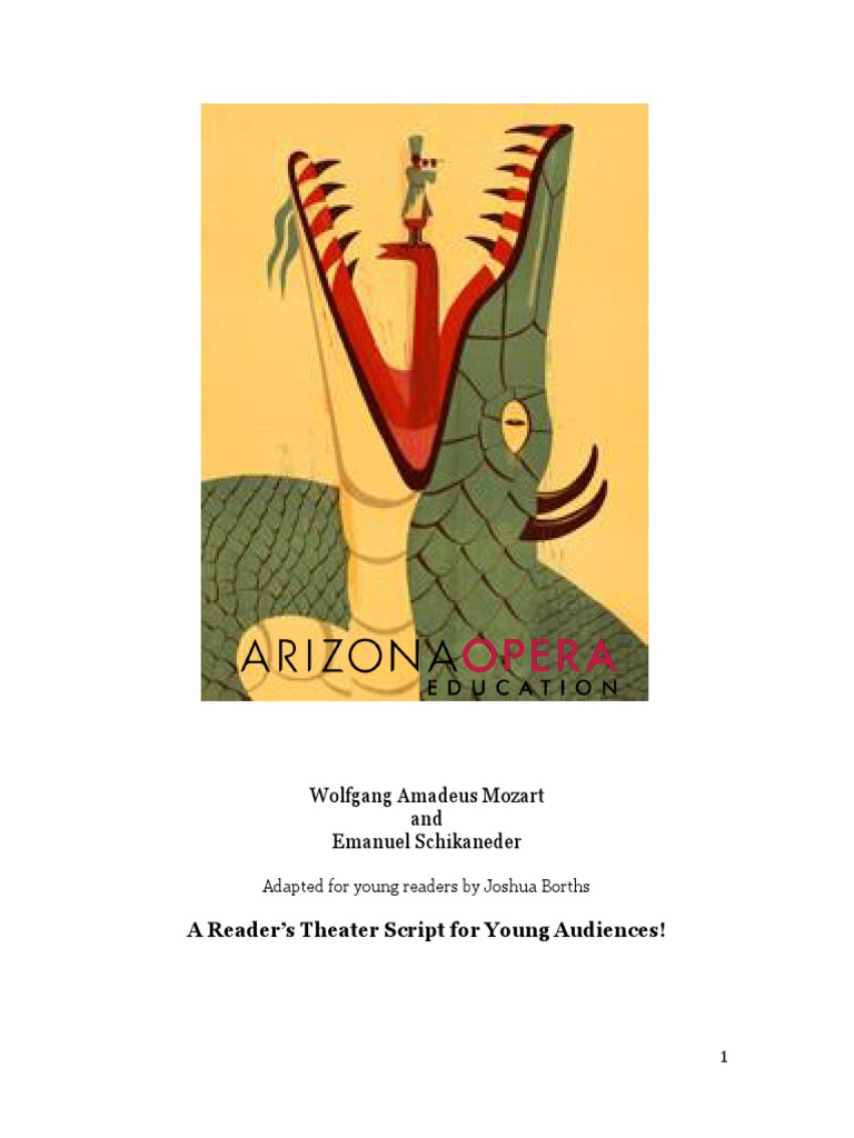 Reader's Theater Script-The Magic Flute | PDF | Leisure