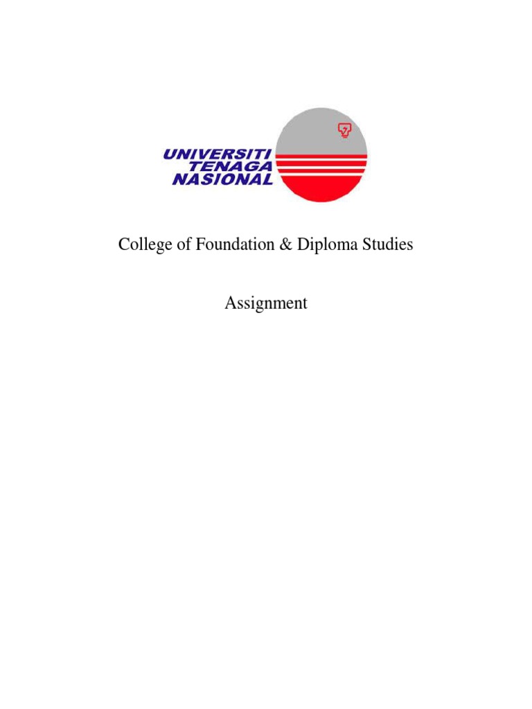 Foundation & Diploma Assignment | PDF