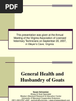 Your Goats Normal Vital Signs Fudetb | PDF | Goat | Thermoregulation