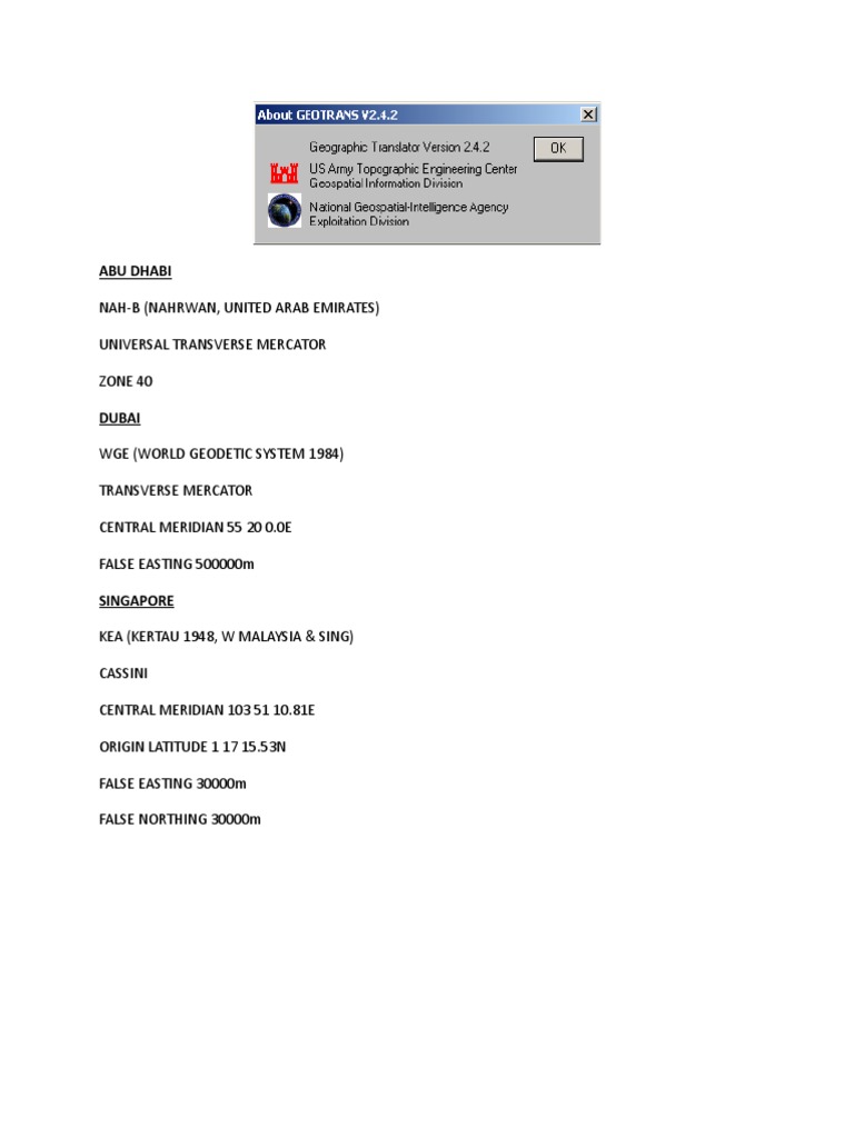Convert Easting Norting To Lat Long Google Map | PDF | Navigation ...