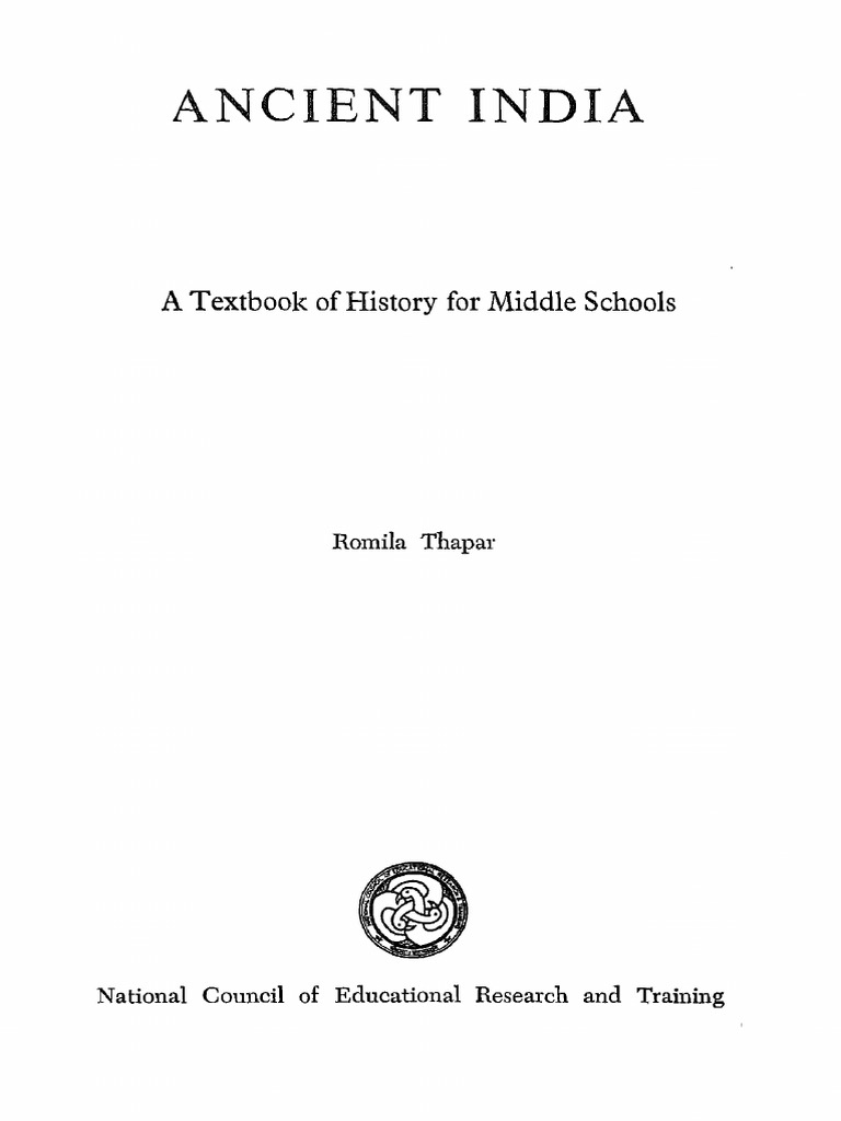(NCERT) 6th CLASS Ancient India (Romila Thapar) | PDF