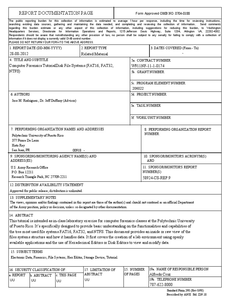 Fat16 Vs Fat32 Vs NTFS | PDF | File System | Computer File