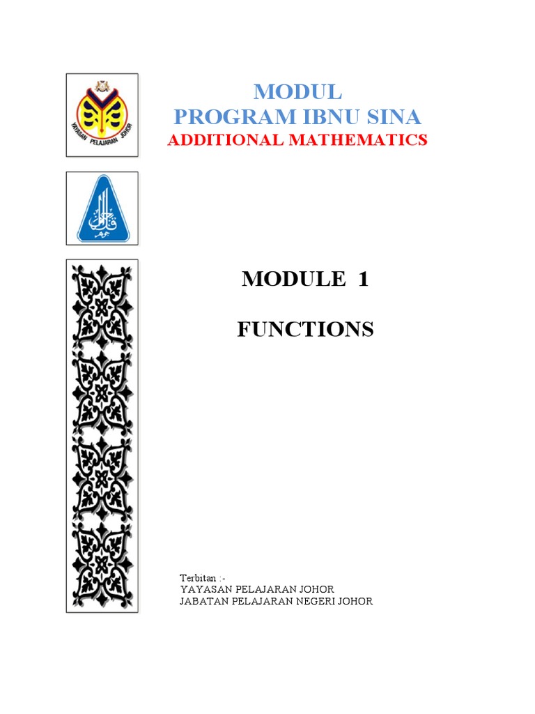 Module 1 - Functions | PDF | Function (Mathematics) | Algebra