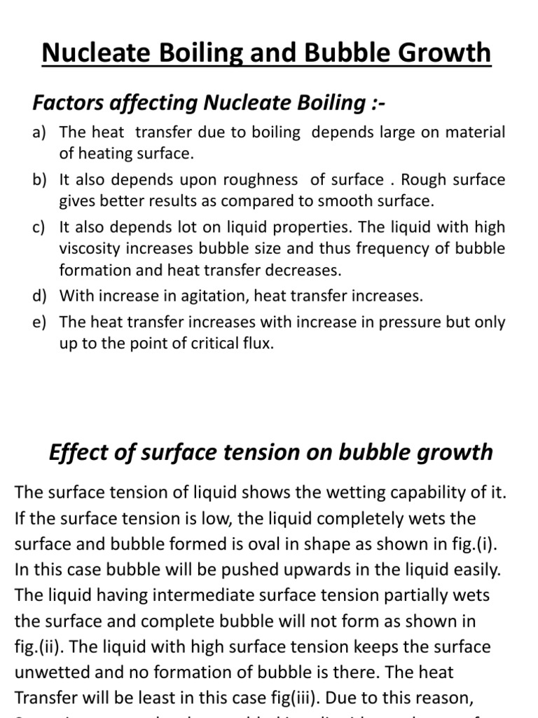 Nucleate Boiling and Bubble Growth | PDF | Boiling | Heat Transfer