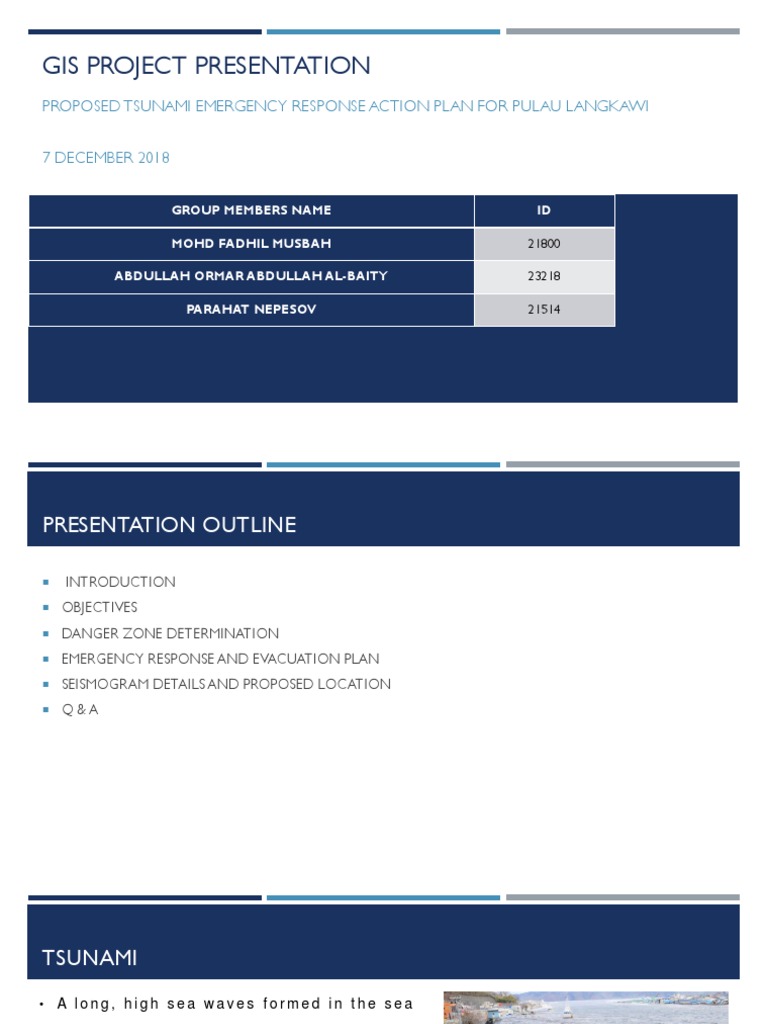 Tsunami Response Plan for Langkawi | PDF | Tsunami | Emergency Evacuation