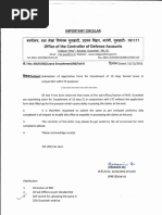 LTC Leave Encashment Application Form | PDF