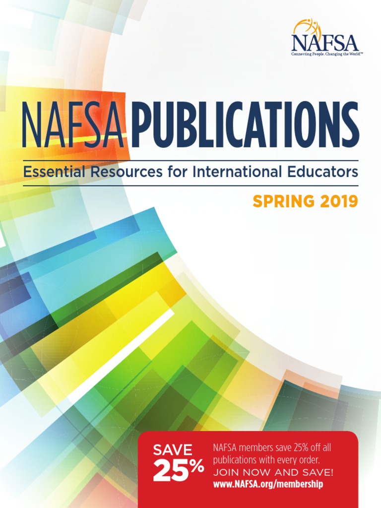 NAFSA Publications Catalog Spring 2019 | PDF | International Student | Educational Technology