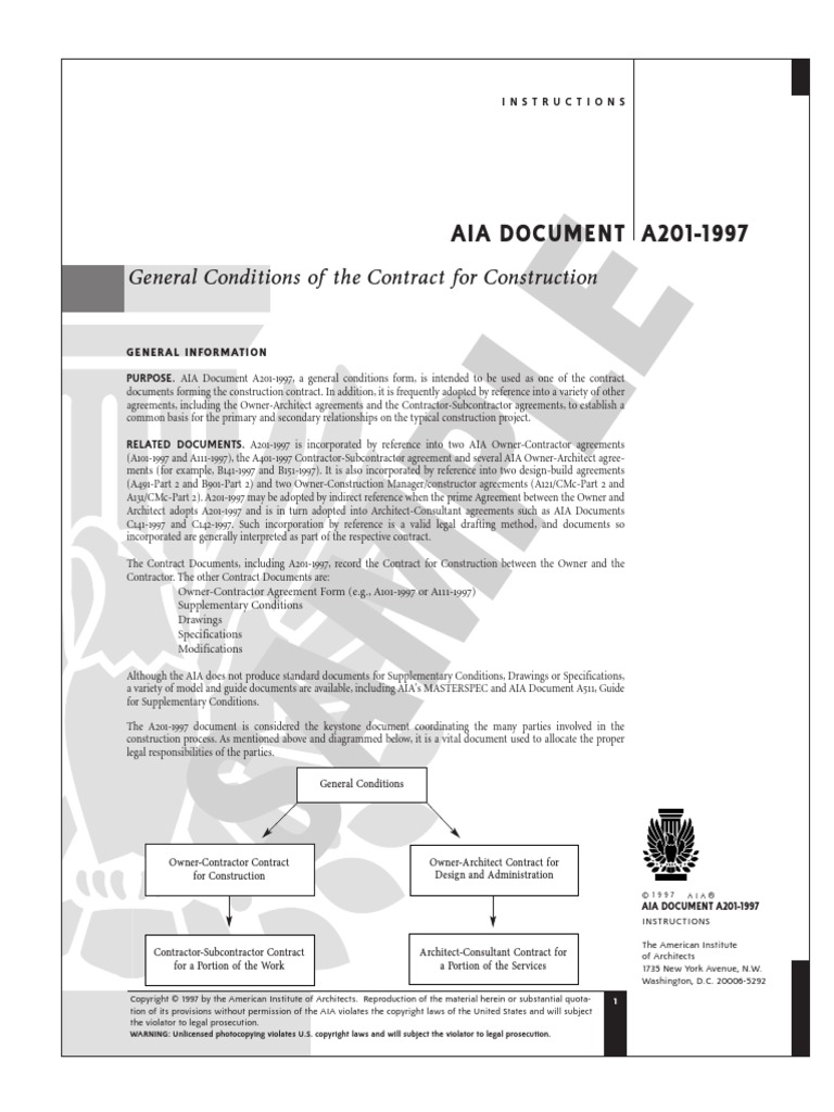 AIA - A201General Conditions PDF | PDF | Arbitration | Mediation