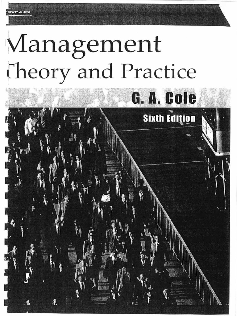 Management Theory and Practice PDF | PDF | Employment | Performance ...