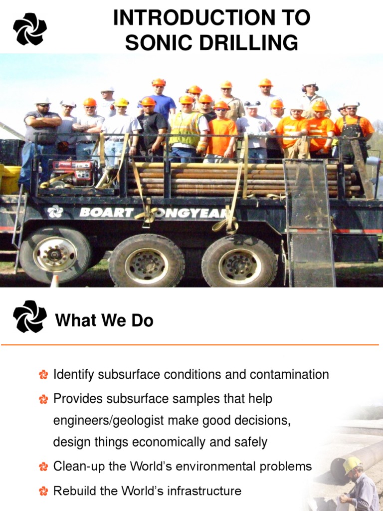 Overview of Sonic Drilling Methods | PDF | Drilling Rig | Drilling