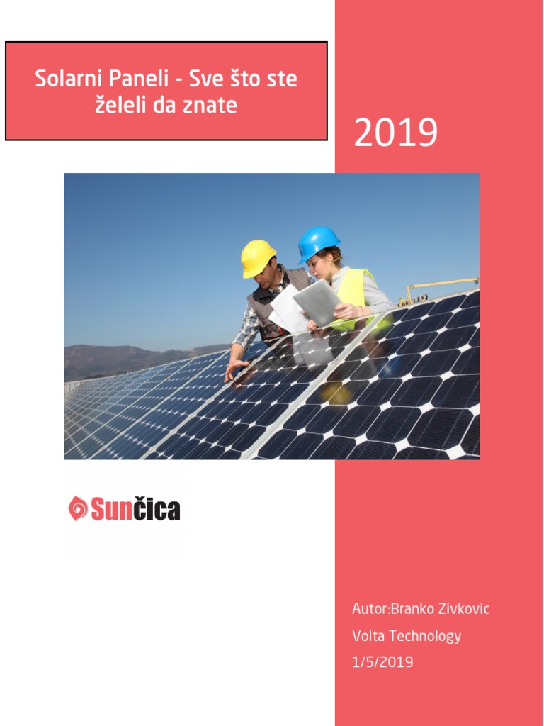 Solarne Celije | PDF