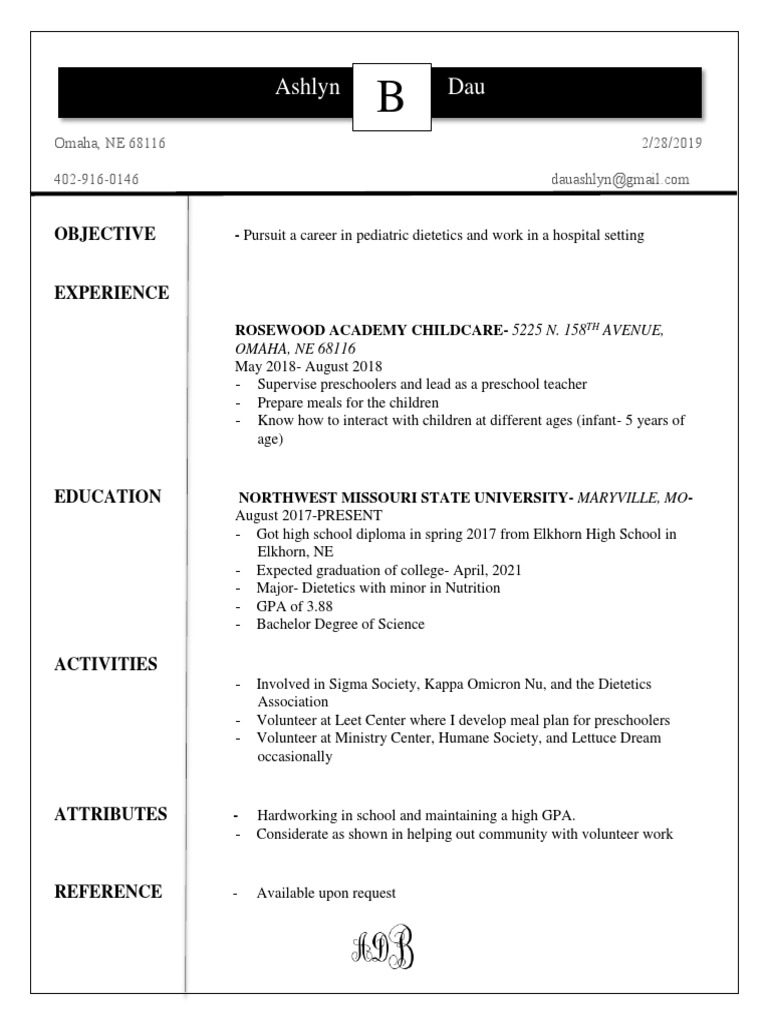Resume Mock Interview | PDF