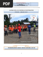 Contoh Laporan Harian Safety | PDF