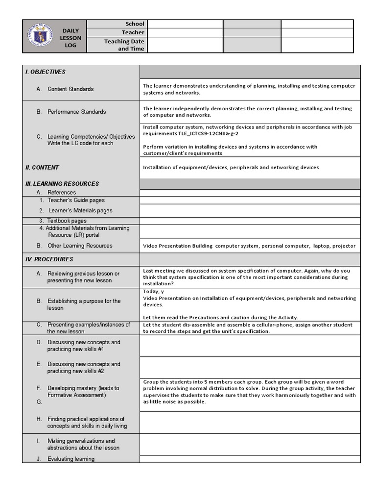 DLL Observation | PDF | Learning | Teachers