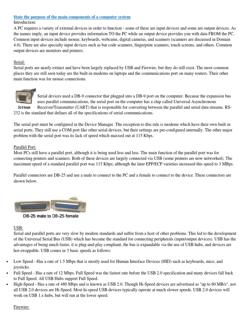 Computer Science | PDF | Random Access Memory | Printer (Computing)