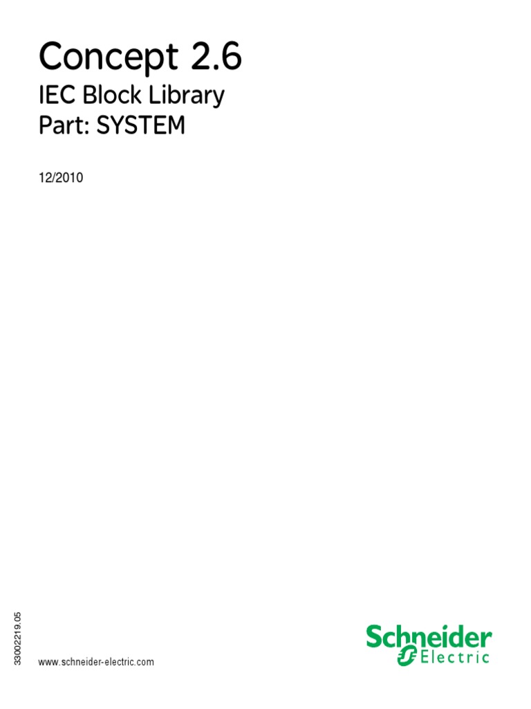 Concept Function Block Manual PDF | PDF | Programmable Logic Controller | Subroutine