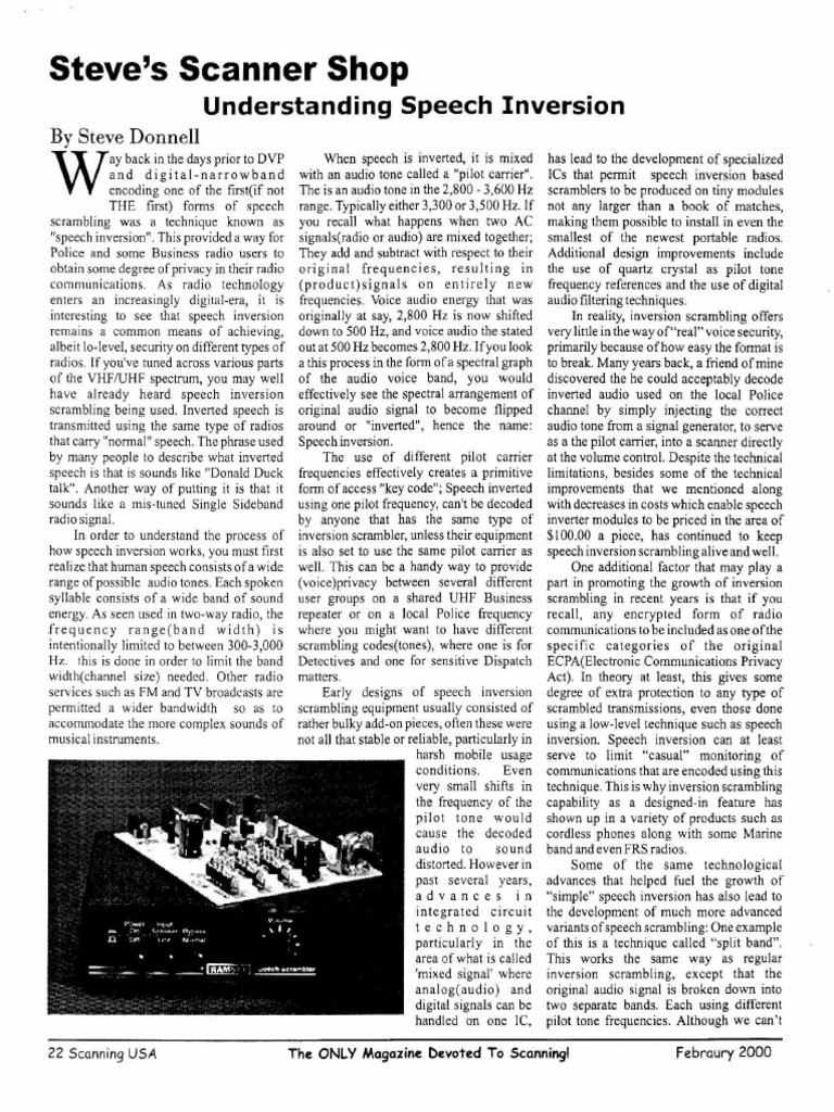 Understanding Speech Inversion PDF | PDF | Radio | Information And ...