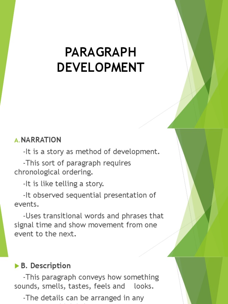 Paragraph Development 2 | PDF | Paragraph | Reason