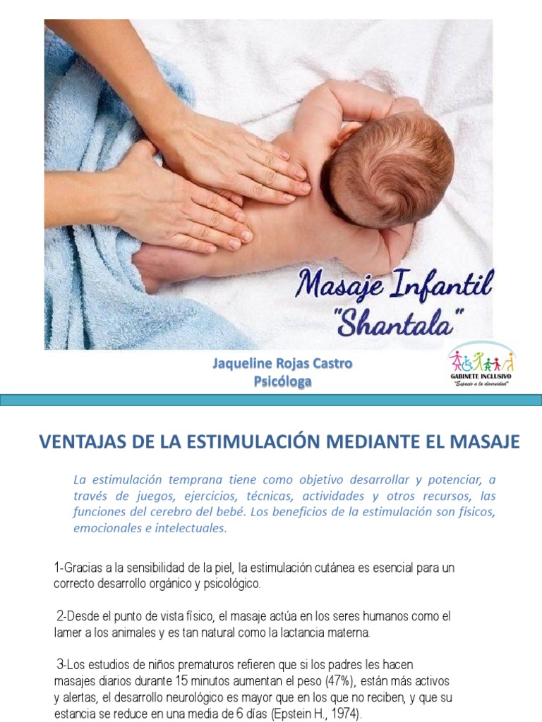 Masajes Shantala | PDF | Masaje | Mano