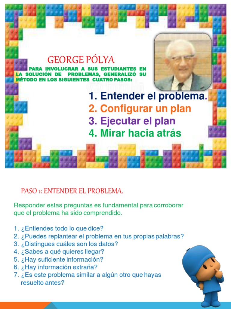George Pólya: 1. Entender el problema | Ciencia cognitiva | Psicología