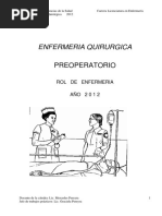 Cuidados de Enfermeria en El Preoperatorio | PDF | Cirugía ...
