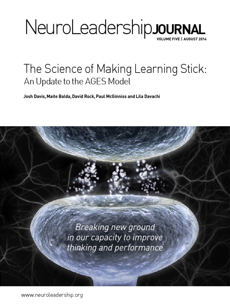 The Science of Making Learning Stick AGES Model PDF | PDF | Attention ...