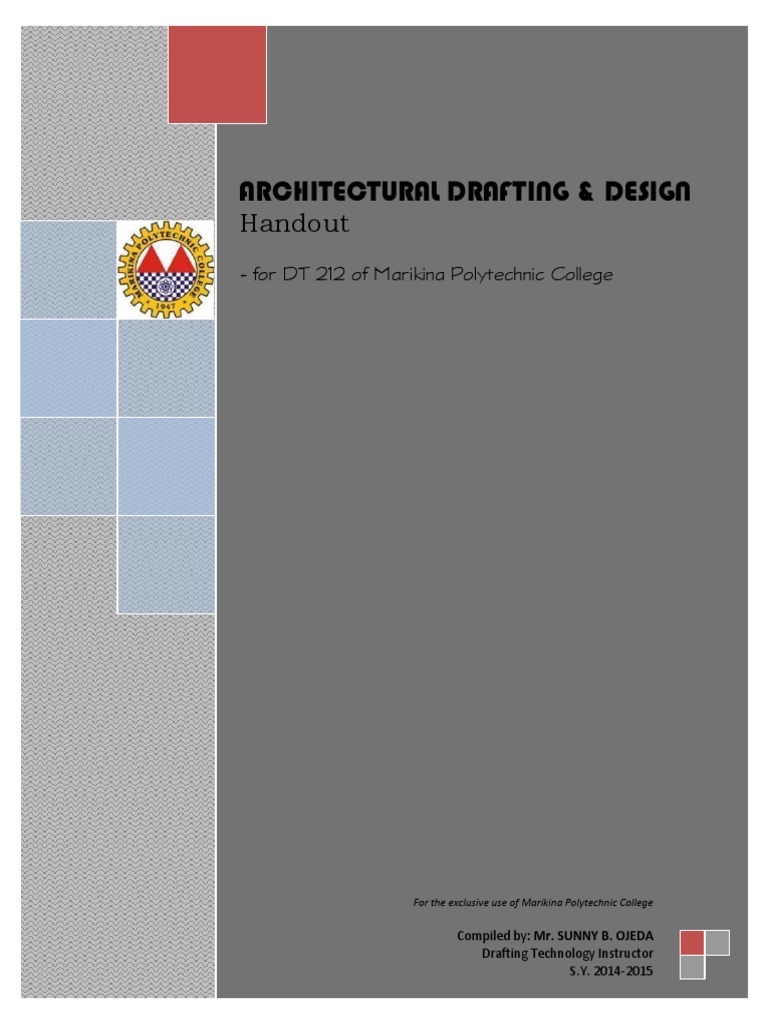 Architectural Drafting & Design: Handout | PDF | Kitchen | Minimalism