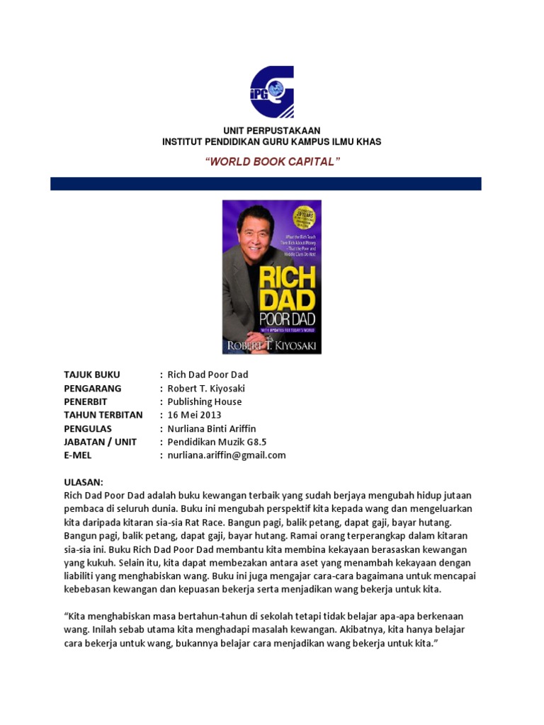 Rich Dad Poor Dad | PDF