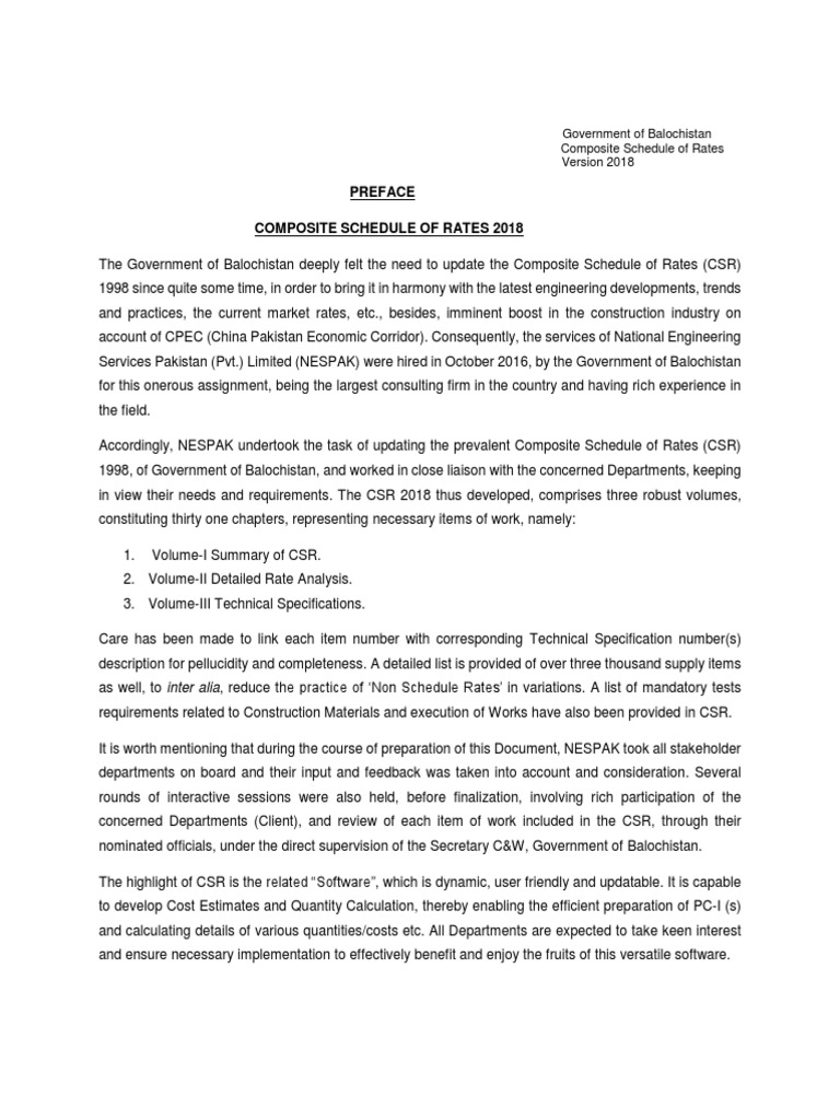 CSR Vol-1 PDF | PDF | Masonry | Concrete