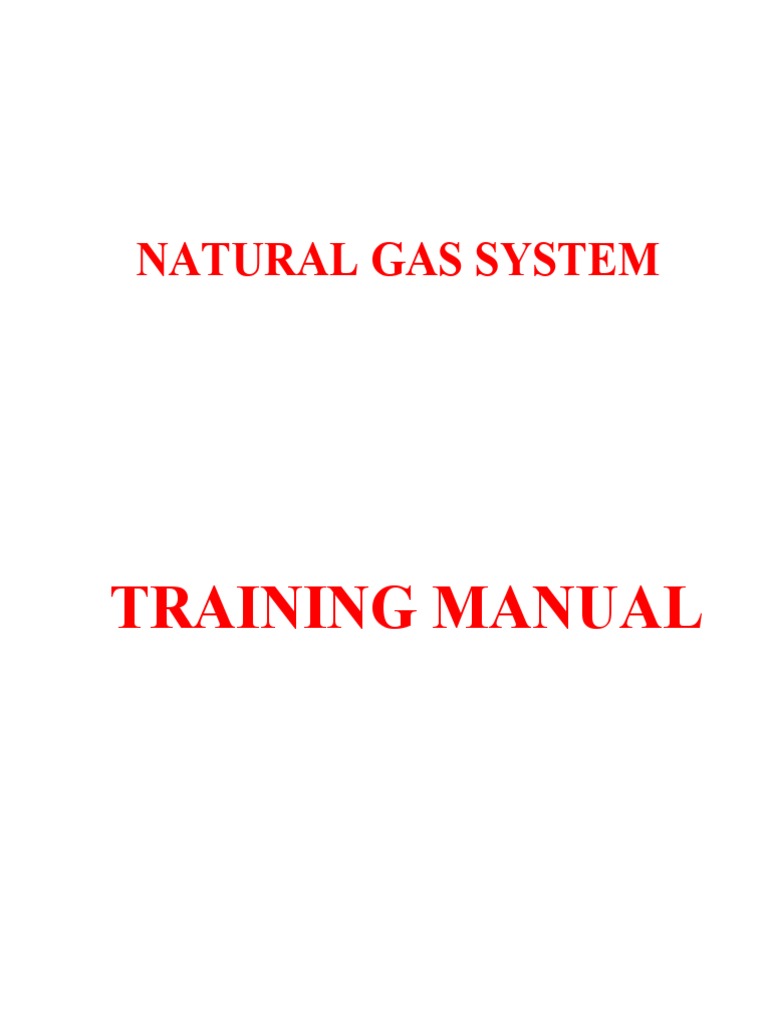 Natural Gas System Training Ul | PDF | Nature | Valve