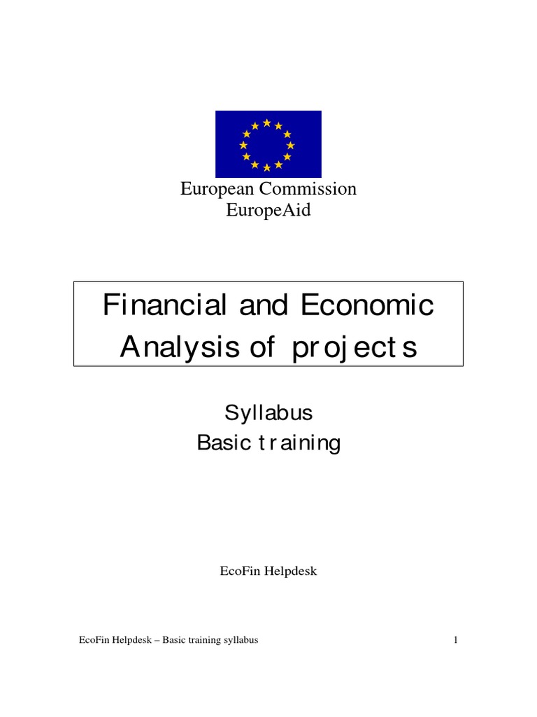 Financial and Economic Analysis of Projects | PDF | Net Present Value ...