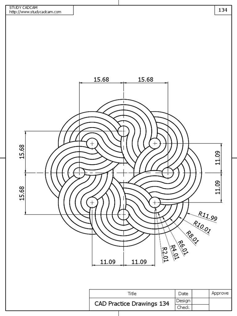 Cad Practice 2 | PDF