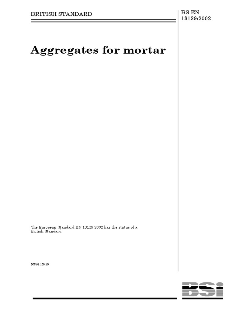 Bs en | PDF | Construction Aggregate | Sulfur