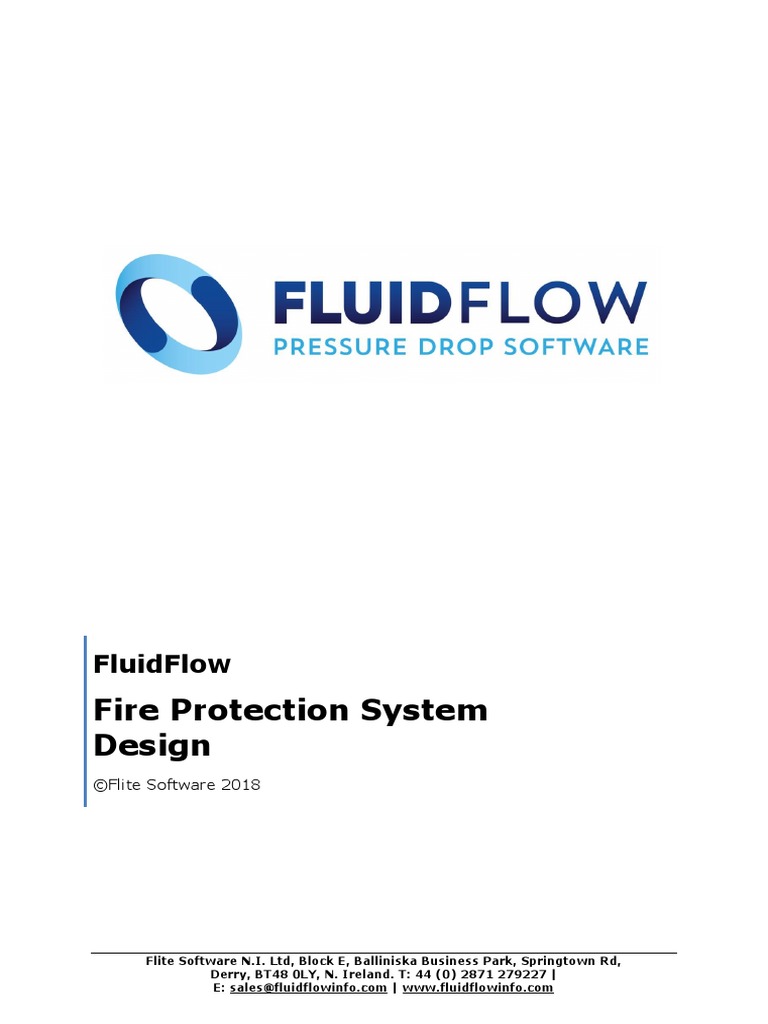 Fire Protection System Design: Fluidflow | PDF